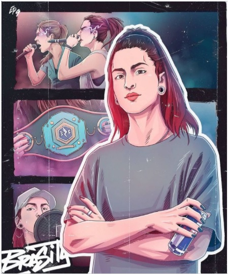 Brasita, ícono del freestyle argentino - Feminacida