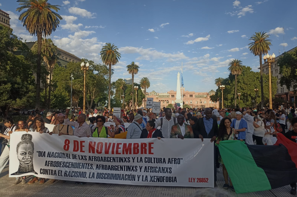La celebración de la identidad afroargentina en la primera marcha de la ...